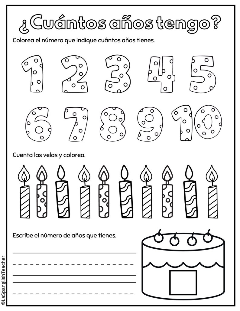 All About Me Spanish Unit Study, Todo Sobre Mí, All About Me Printables ...