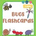 Bugs Printable Flashcards, Animal Vocabulary Cards, Card Games for Kids ...