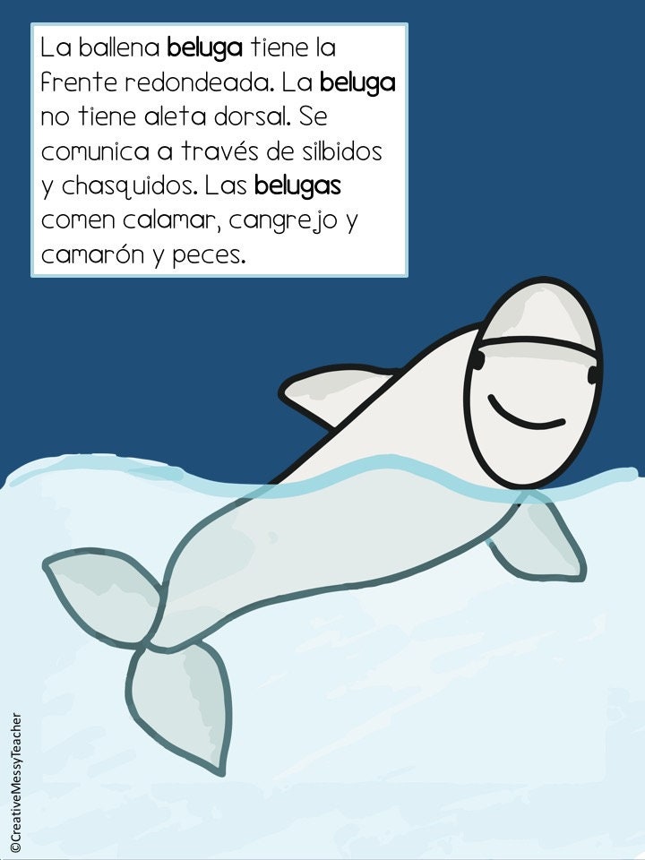 Arctic and Antarctic Animals Spanish Unit Study, Animales Del Artico ...