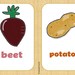 Vegetables Printable Flashcards, Veggies Vocabulary Cards, Card Games ...