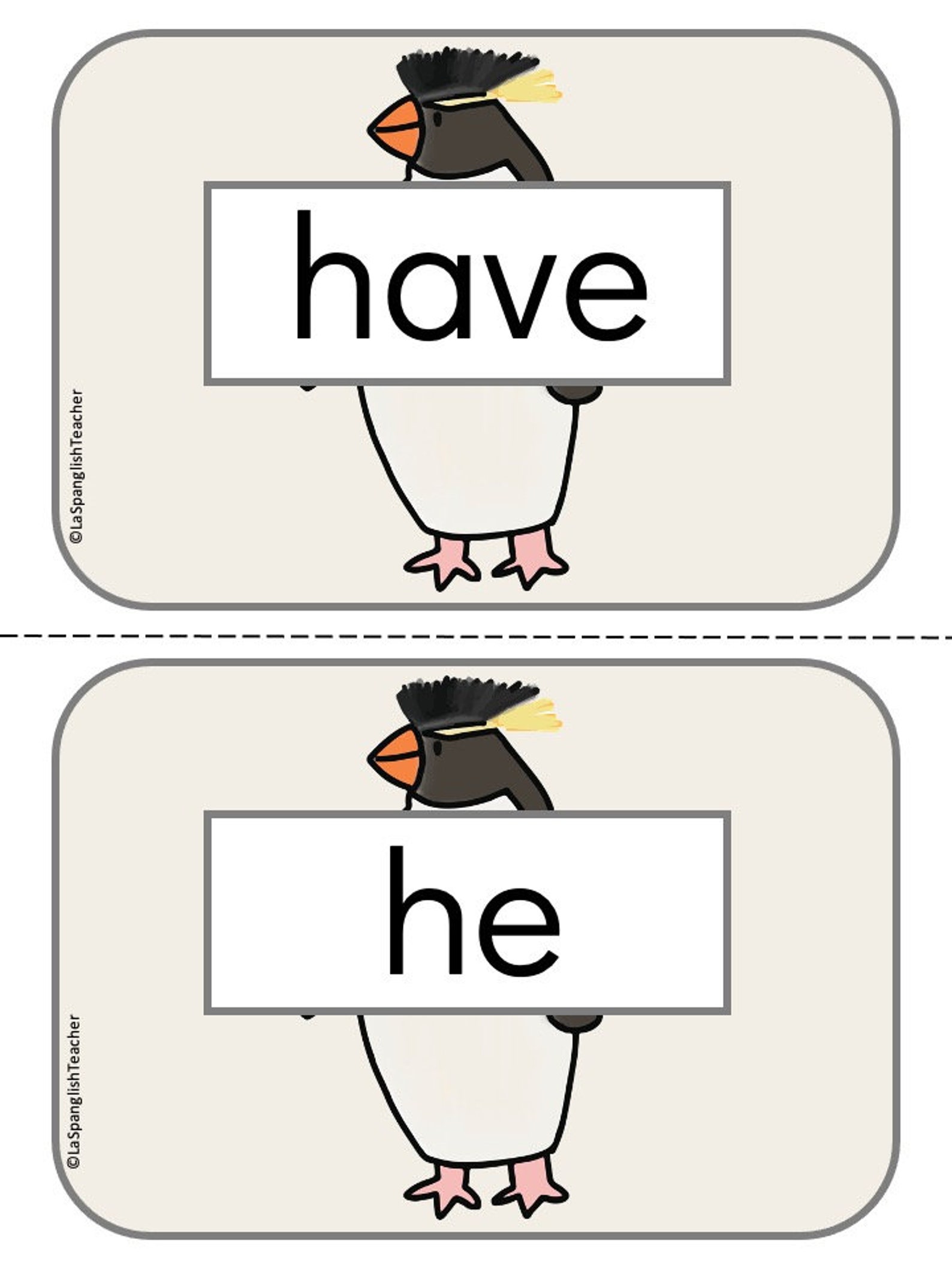 Kindergarten Dolch Sight Words Flashcards and Worksheets, Vocabulary ...