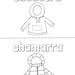 Spanish Winter Clothes Printable Activity Pack, Preschool Spanish ...