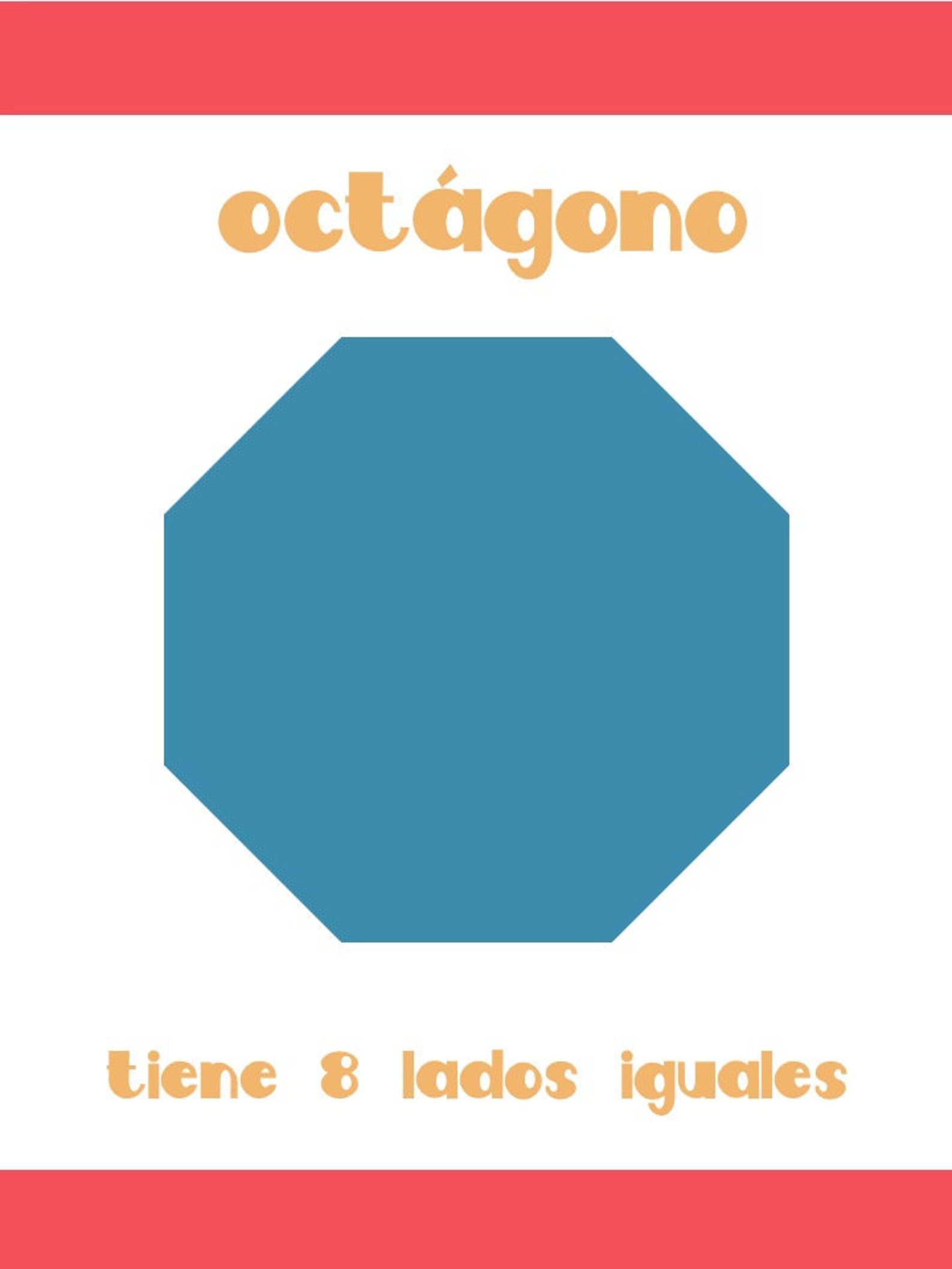 Spanish Shapes Posters, Spanish Vocabulary Posters, Classroom Decor ...