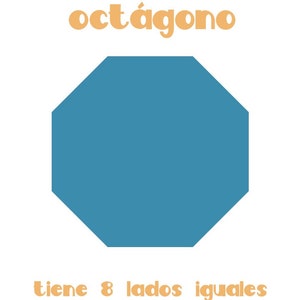 Spanish Shapes Posters, Spanish Vocabulary Posters, Classroom Decor ...