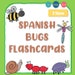 Spanish Bugs Printable Flashcards, Spanish Animal Vocabulary Cards ...