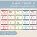 Spring Syllable Clip Cards, Printable Syllable Activity - Etsy