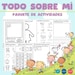 All About Me Spanish Unit Study, Todo Sobre Mí, All About Me Printables ...
