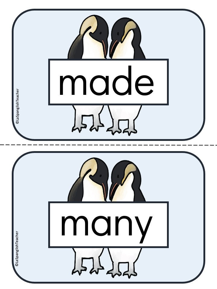 Second Grade Dolch Sight Words Flashcards and Worksheets, Learn to Read ...