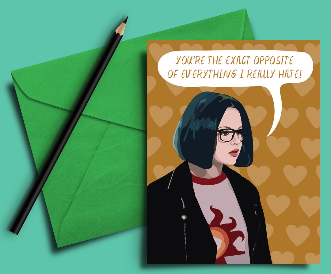 Enid Funny Love Friendship Card - Valentine's Day, Birthday, Best ...