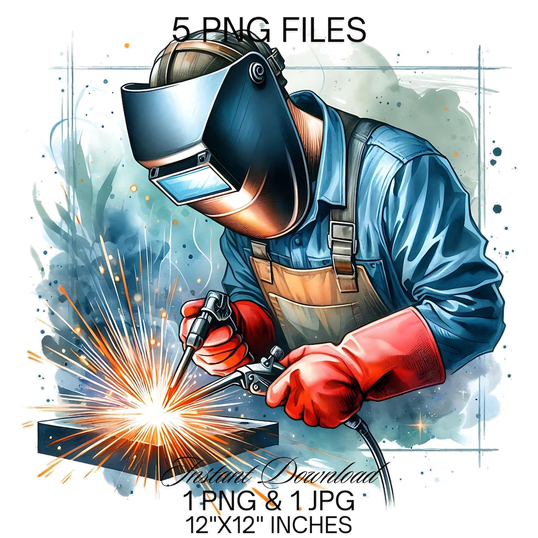 Welding PNG Clipart | Iron Worker Welder | Watercolor Welding ...