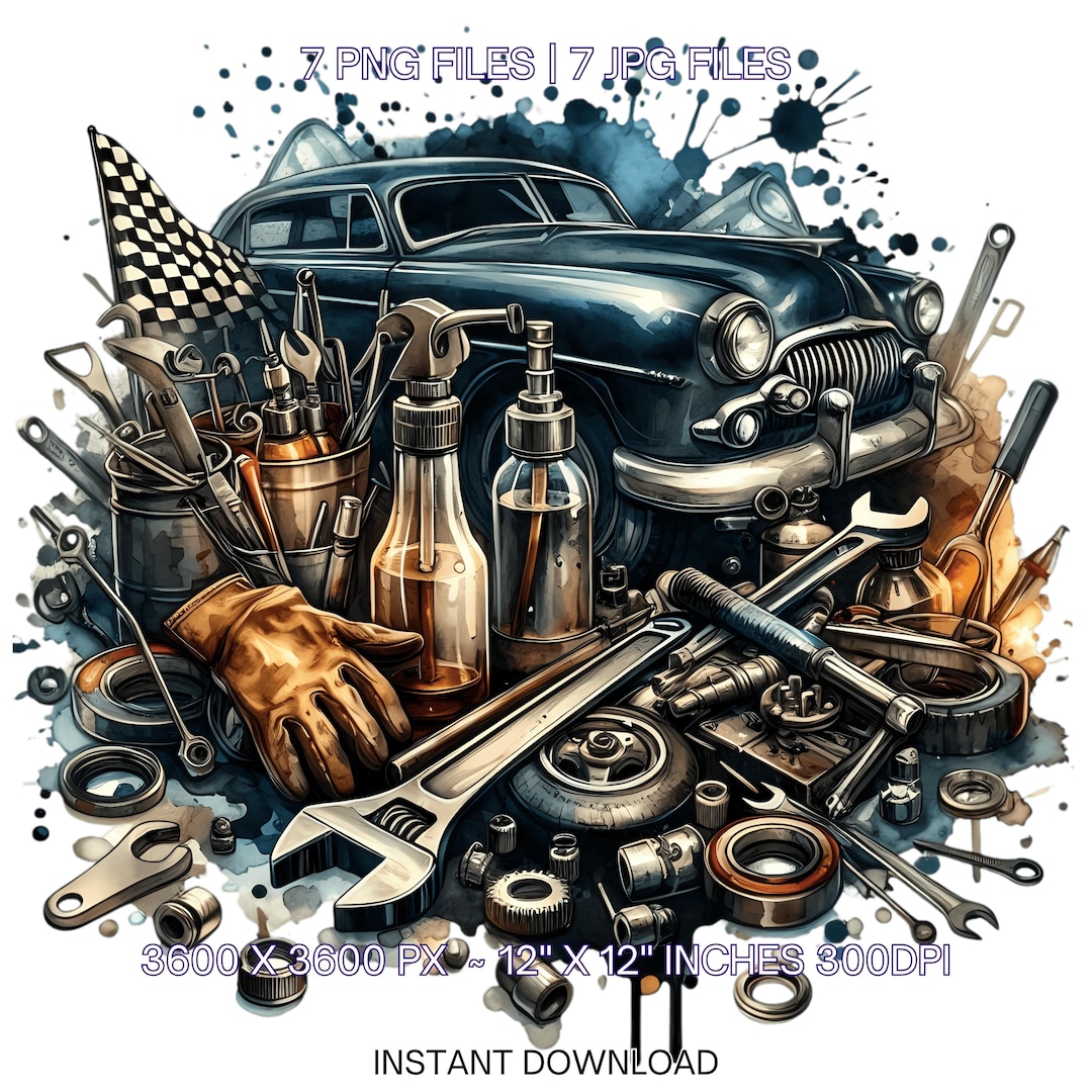 Mechanic PNG Clipart | Mechanic | Watercolor Mechanic | Watercolor ...
