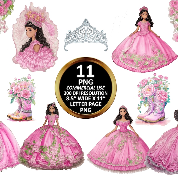 Quince Girl Png - Etsy