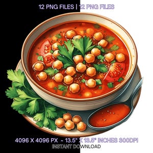 12 Arab Food Clipart Prints Clipart PNG Exotic Food Arab Food ...