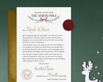 Lapland Invitation Letter - Etsy UK