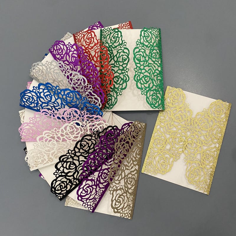Laser Cut Invitation - Etsy
