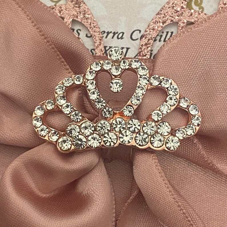 Rhinestone Mini Princess Crown Flatback: Tiara Embellishment - Etsy