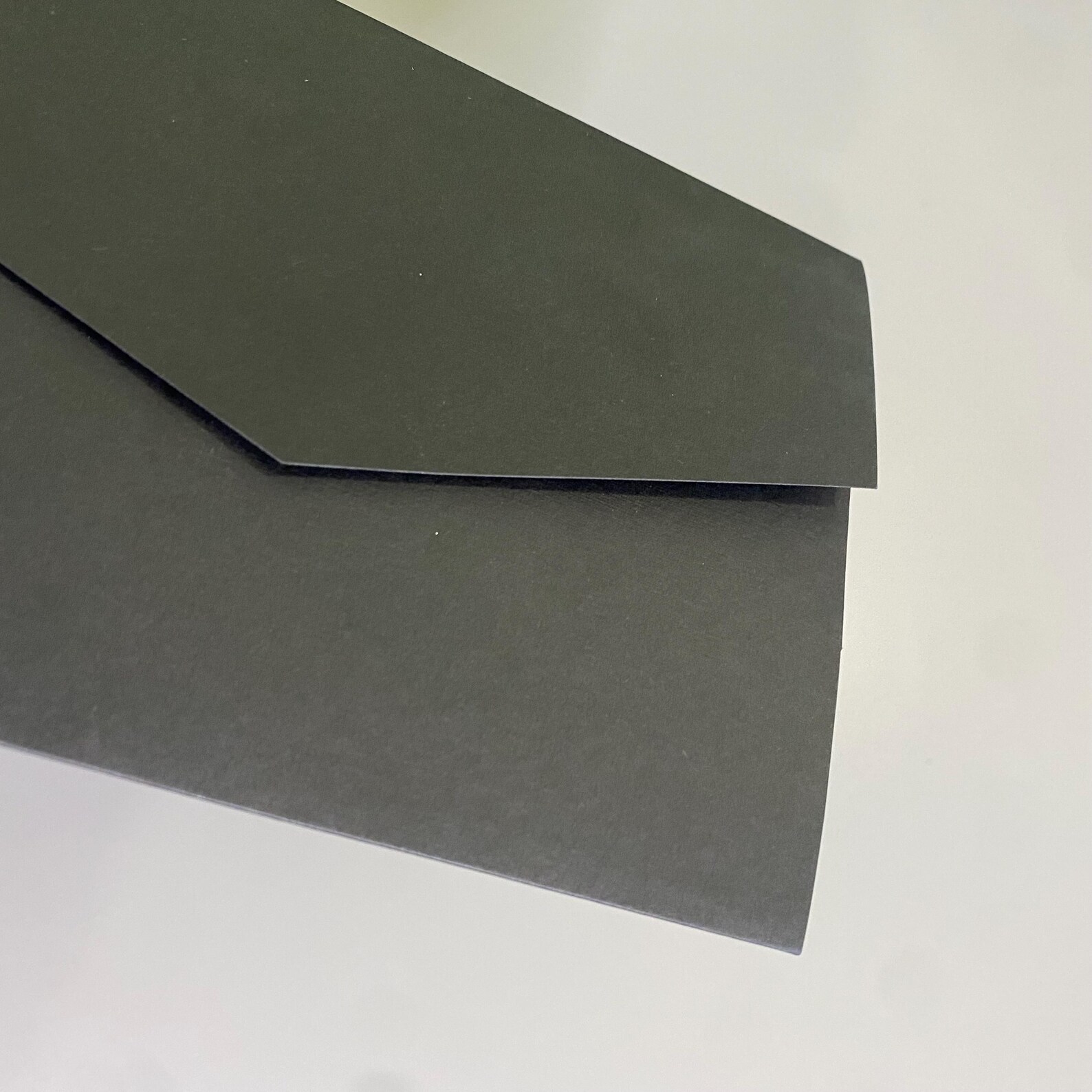 Black Matte Tri-fold Invitation Pocketfold, A7 5x7 Inches - Etsy