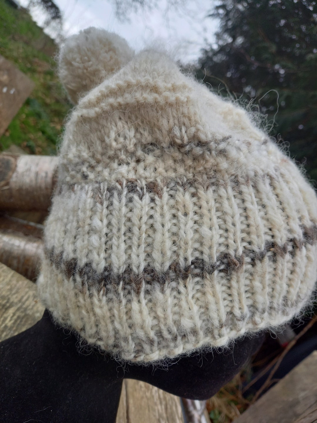 Jacobs Wool Beanie With Alpaca Bobble. - Etsy UK