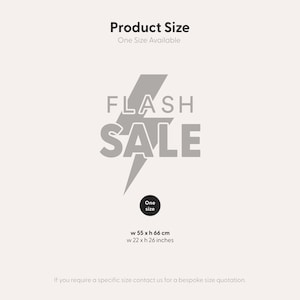 Flash Sale Shop Window Sticker - Fluorescent Shop Window Decal ...