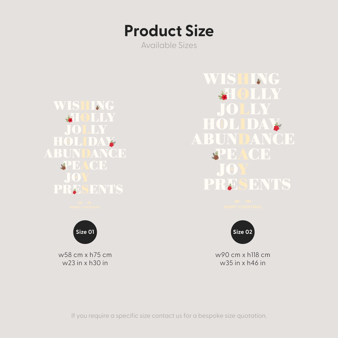 Holidays Shop Window Sign Christmas Window Decal Christmas - Etsy