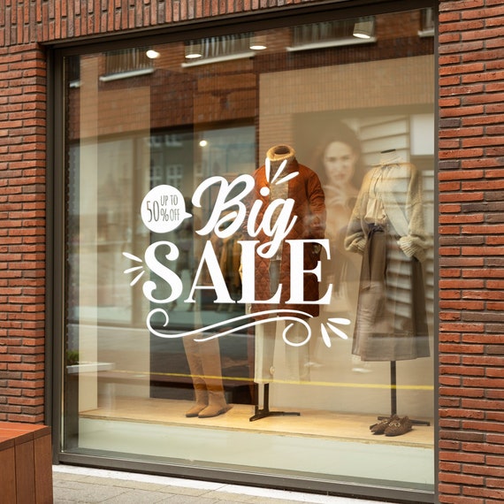 Big Store Window Vinyl
