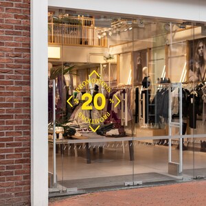 Promotions - Customisable French Sale Window Sign - Removable Vinyl ...