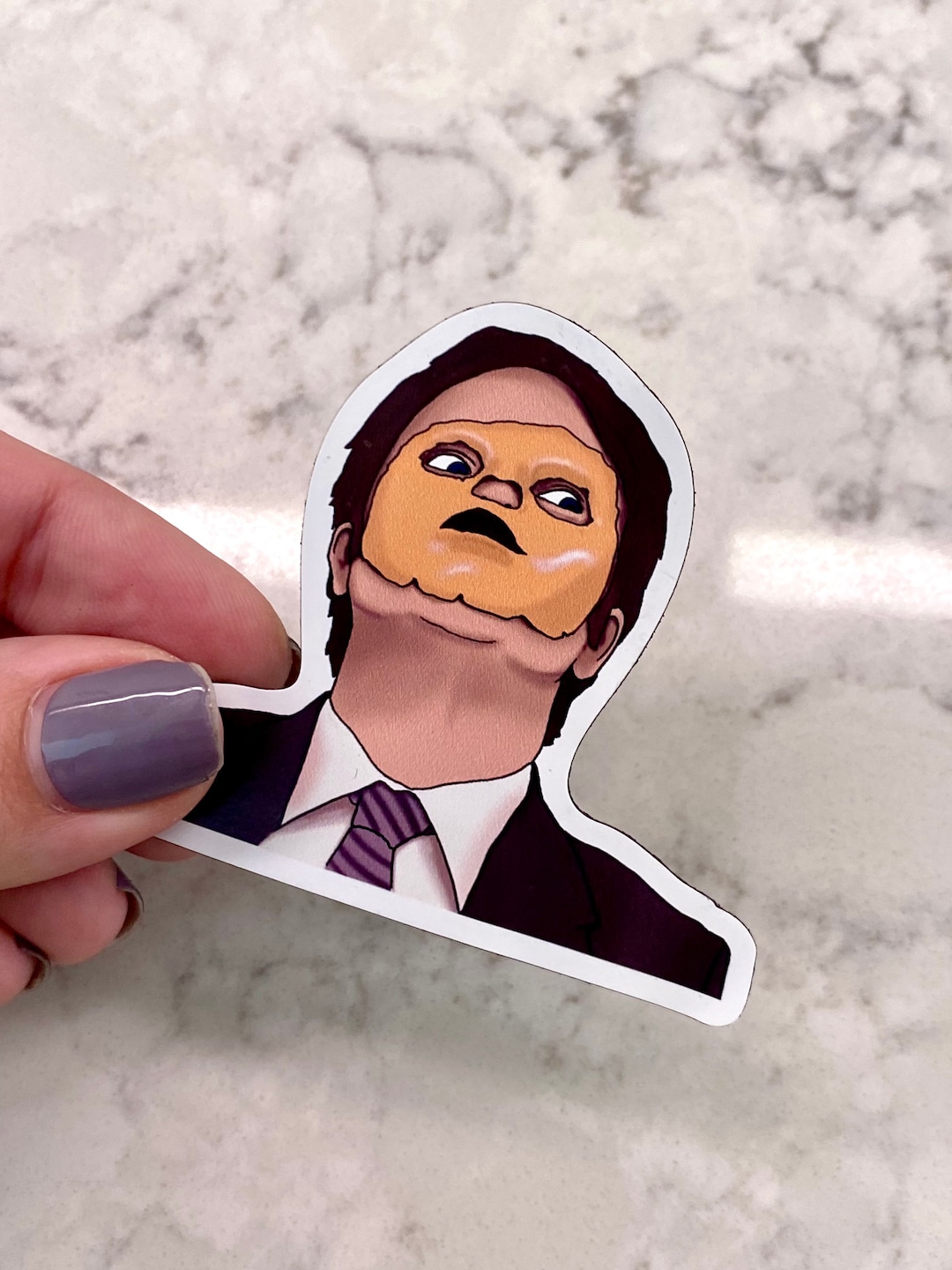 Dwight Shrute 3” Sticker the Office CPR Scene - Etsy