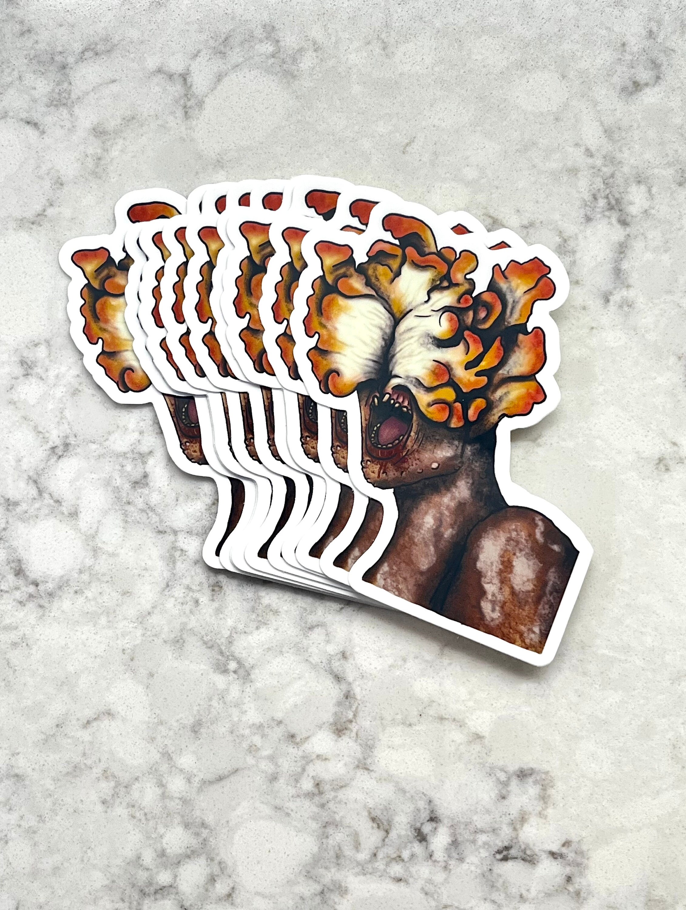 3 Waterproof Sticker Last of Us Clicker Digital Drawing Stickers for ...