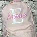Children's Initial Mini Backpack - Personalised - Child's Backpack ...