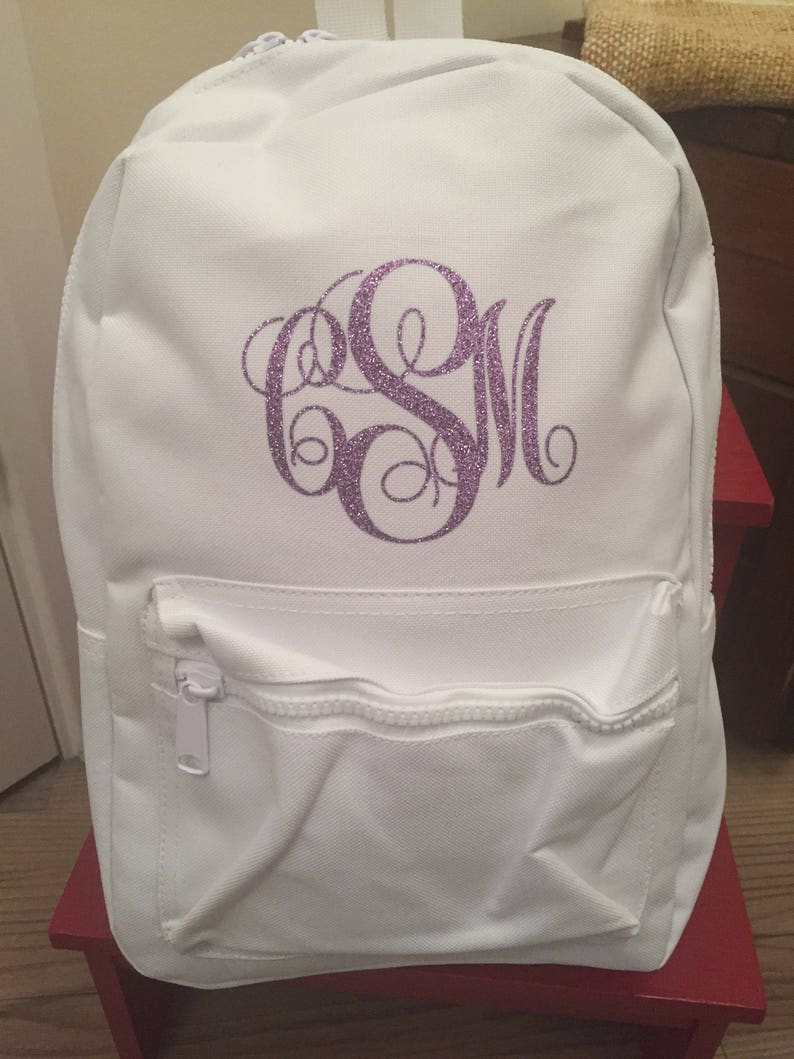Mini Monogram Backpack Personalised Hen Rucksack Wedding - Etsy