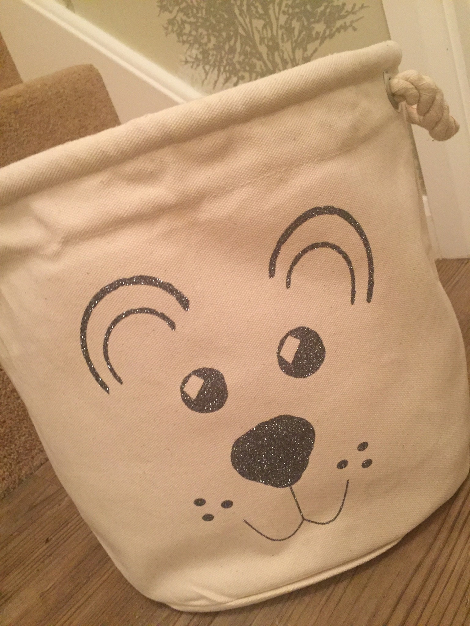 Bear Storage Bag Toy Storage Personalised Toy Bag - Etsy
