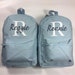 Children's Initial Mini Backpack Personalised - Etsy