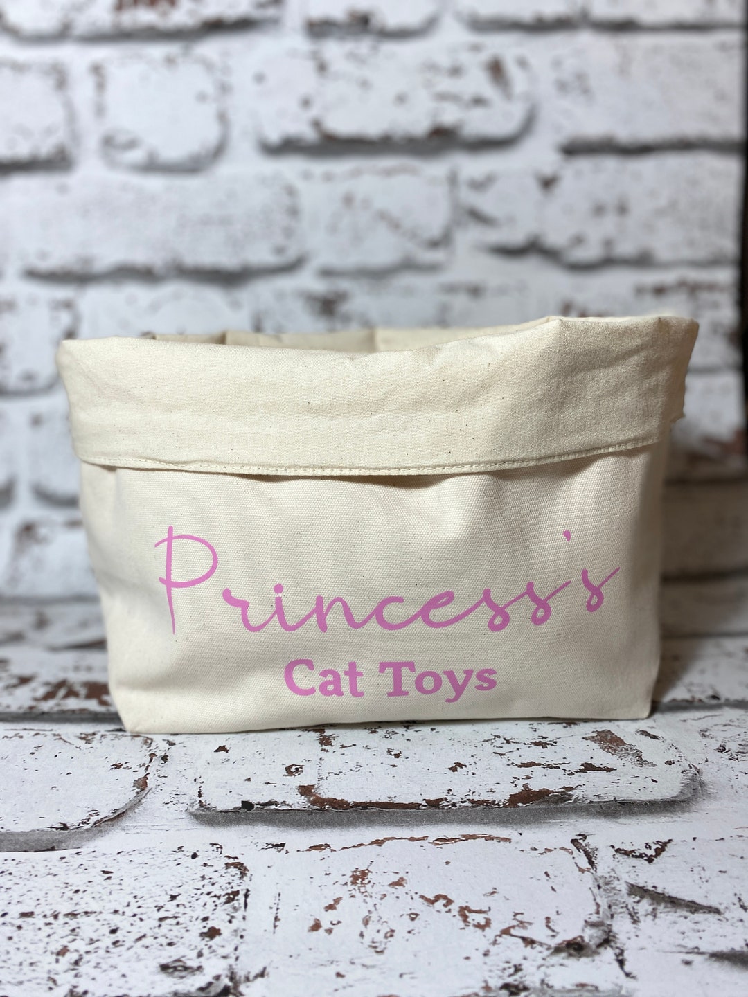 Personalised Reversible Canvas Organiser - Canvas Caddy - Baby Storage ...