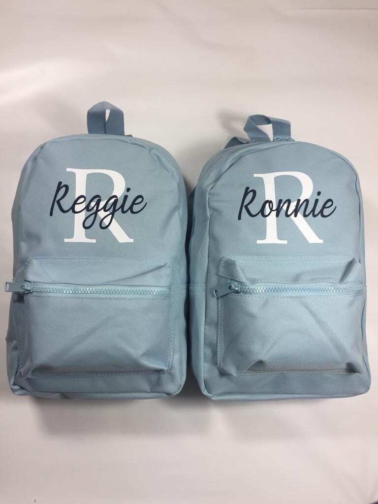 Personalised Kid's Mini Backpack Small Backpack Name | Etsy