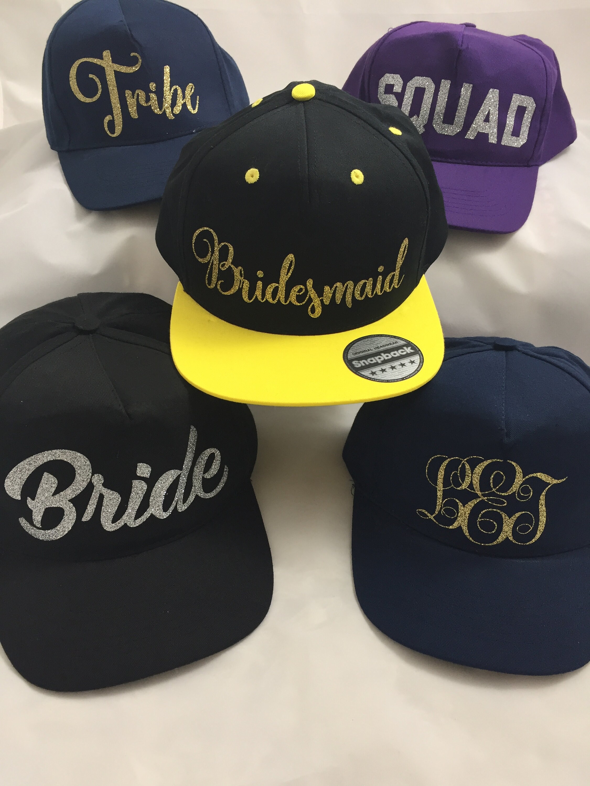 Bride Cap - Bachelorette - Bride Tribe Hat -team Bride Cap - Hen Do ...