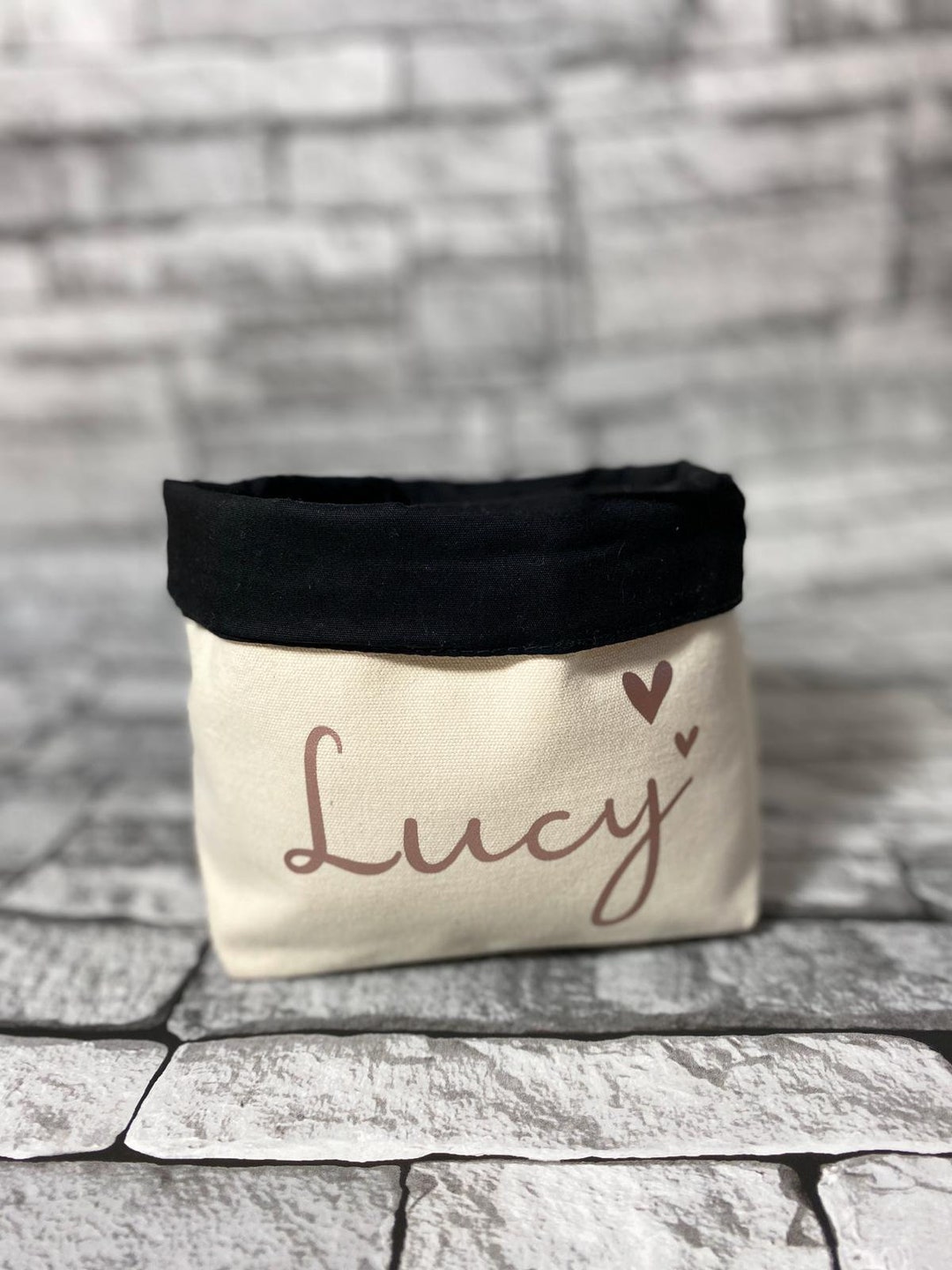 Personalised Reversible Canvas Organiser - Canvas Caddy - Baby Storage ...