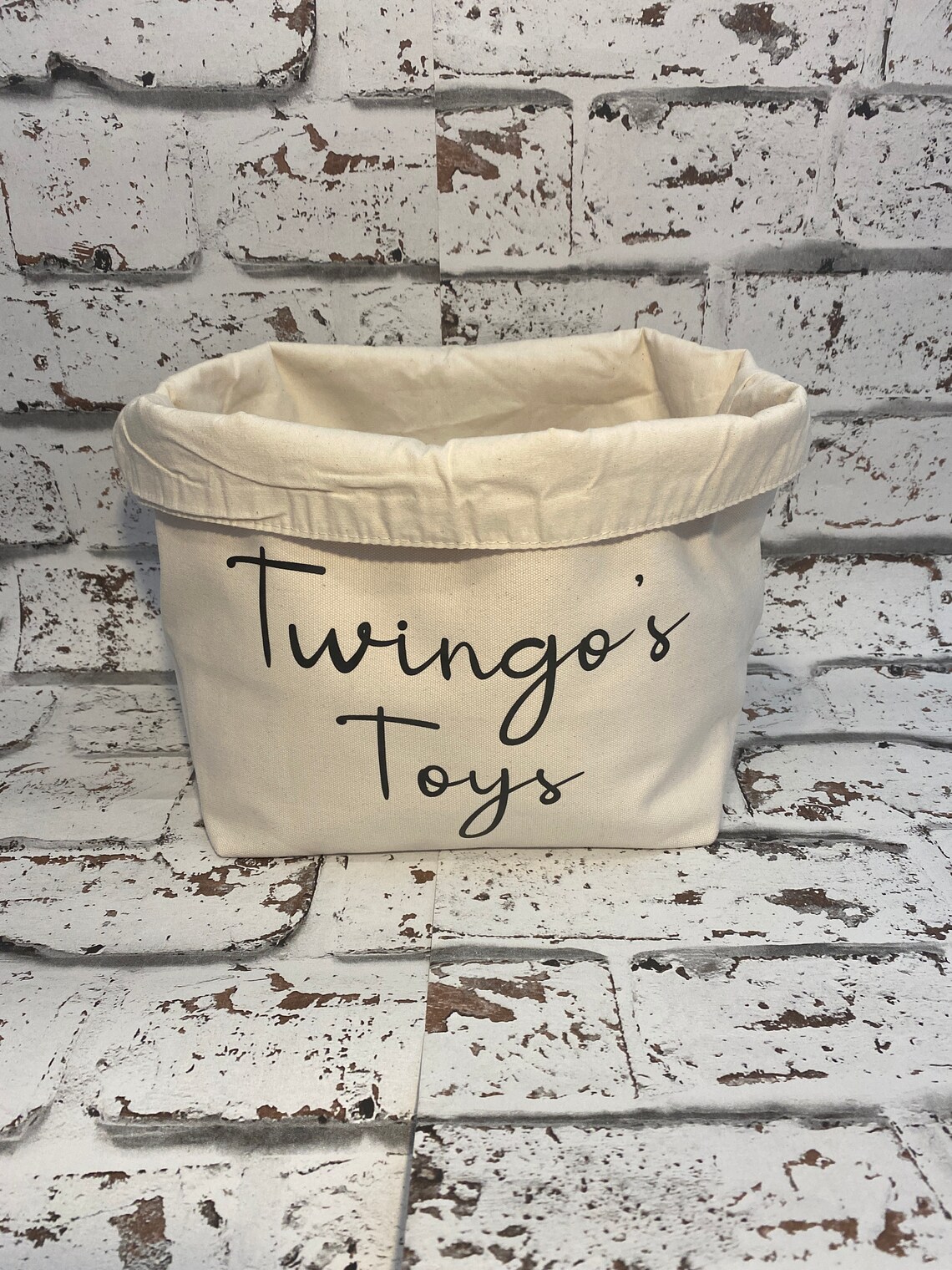 Personalised Reversible Canvas Organiser Canvas Caddy Baby - Etsy