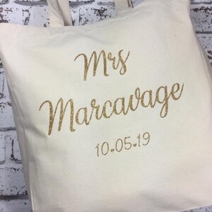 Luxury Bride Bag - Bridal Essentials- Bridal Gift - Personalised Bride ...