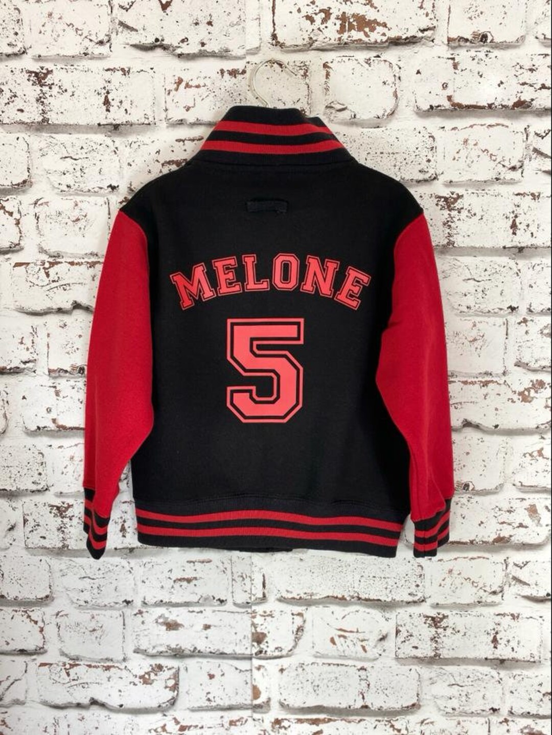 Childs Personalised Varsity Jacket Kids Jacket Boys Jacket Girls Jacket ...