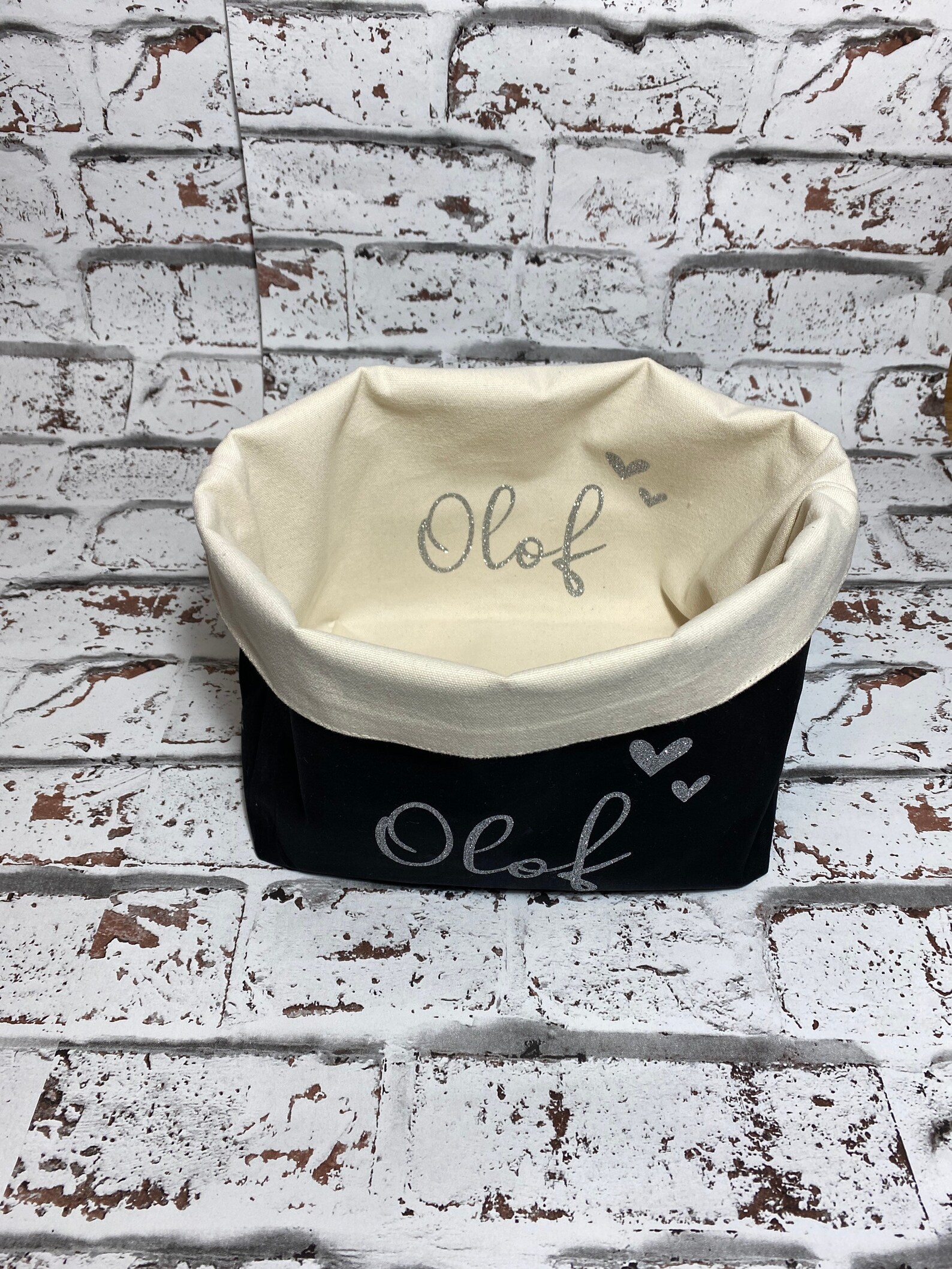 Personalised Reversible Canvas Organiser Canvas Caddy Baby - Etsy