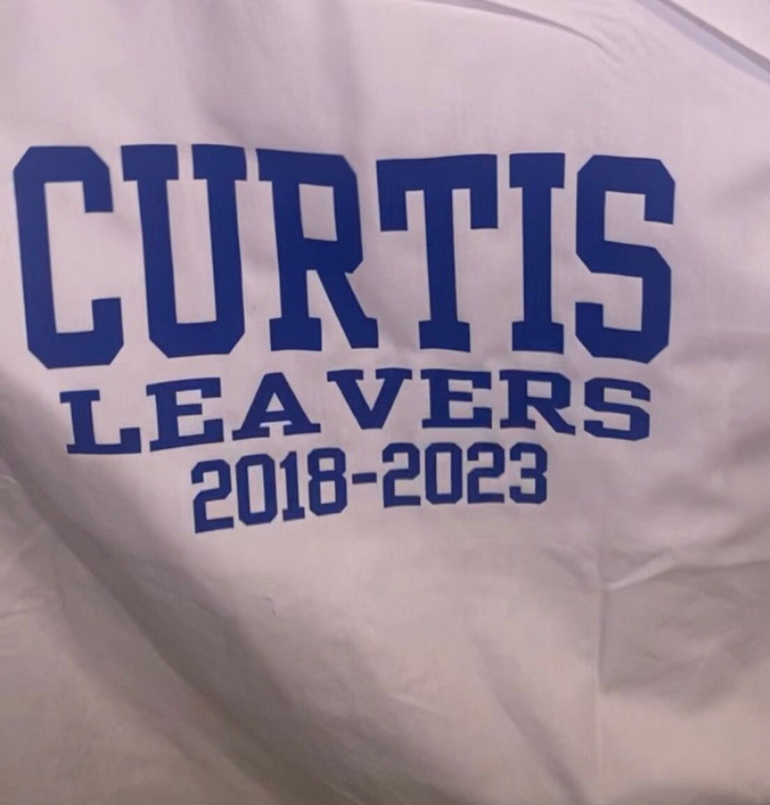 School Leavers Shirt Iron on Transfer - Etsy UK