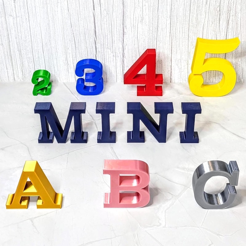 Stand up Letters - Etsy