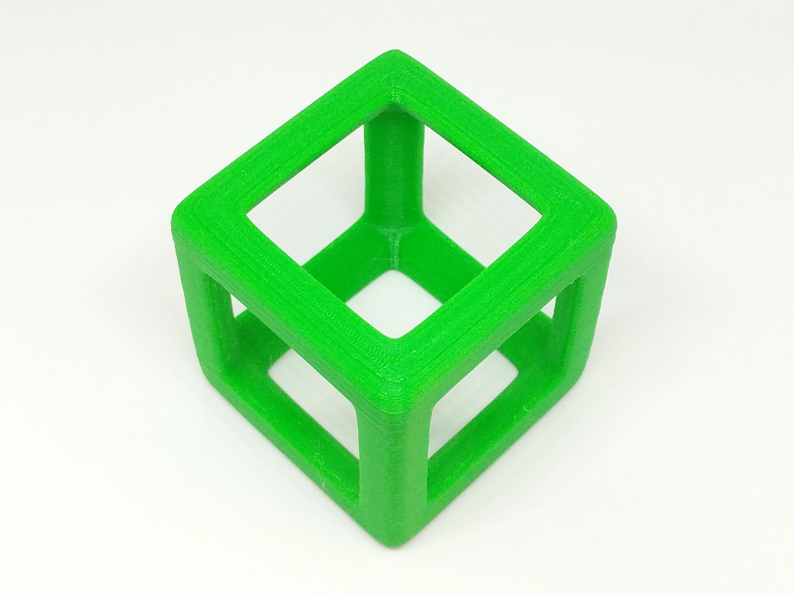 Cube (hexahedron) 3D Printed Geometric Model - Made to Order: Choose ...