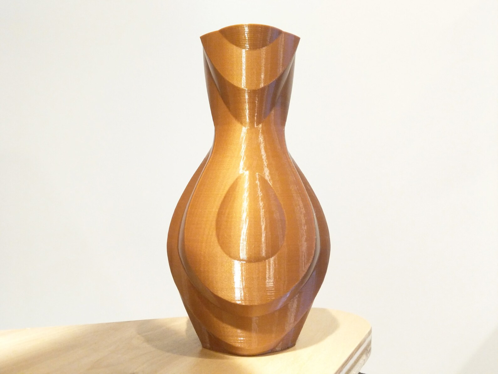 STRIPED Art Vase - 3D Printed Home Decor - Modern Geometric Design ...