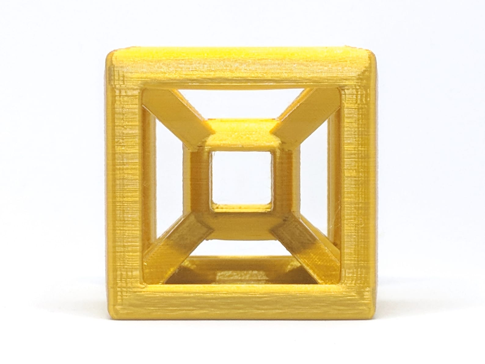 Tesseract 3D Printed Geometric Model - Made to Order: Choose Your Color ...