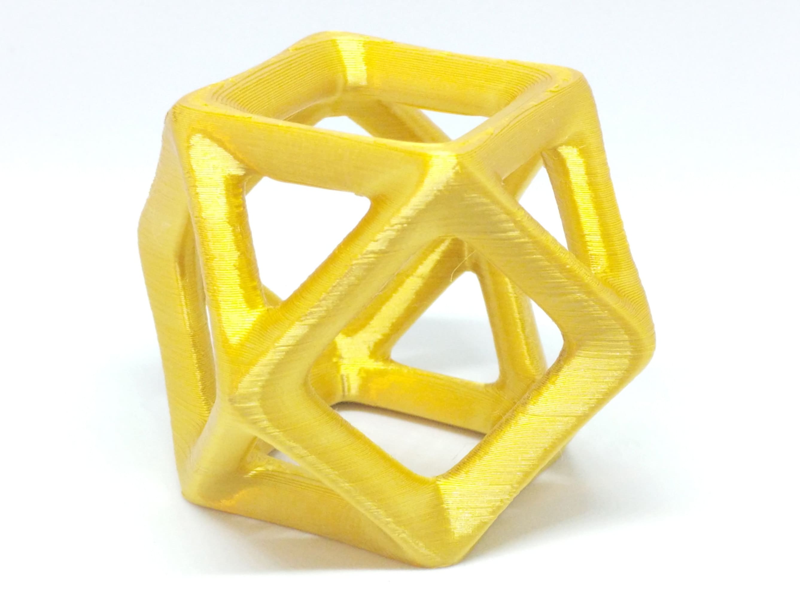 Cuboctahedron 3D Printed Geometric Model Made to Order: | Etsy