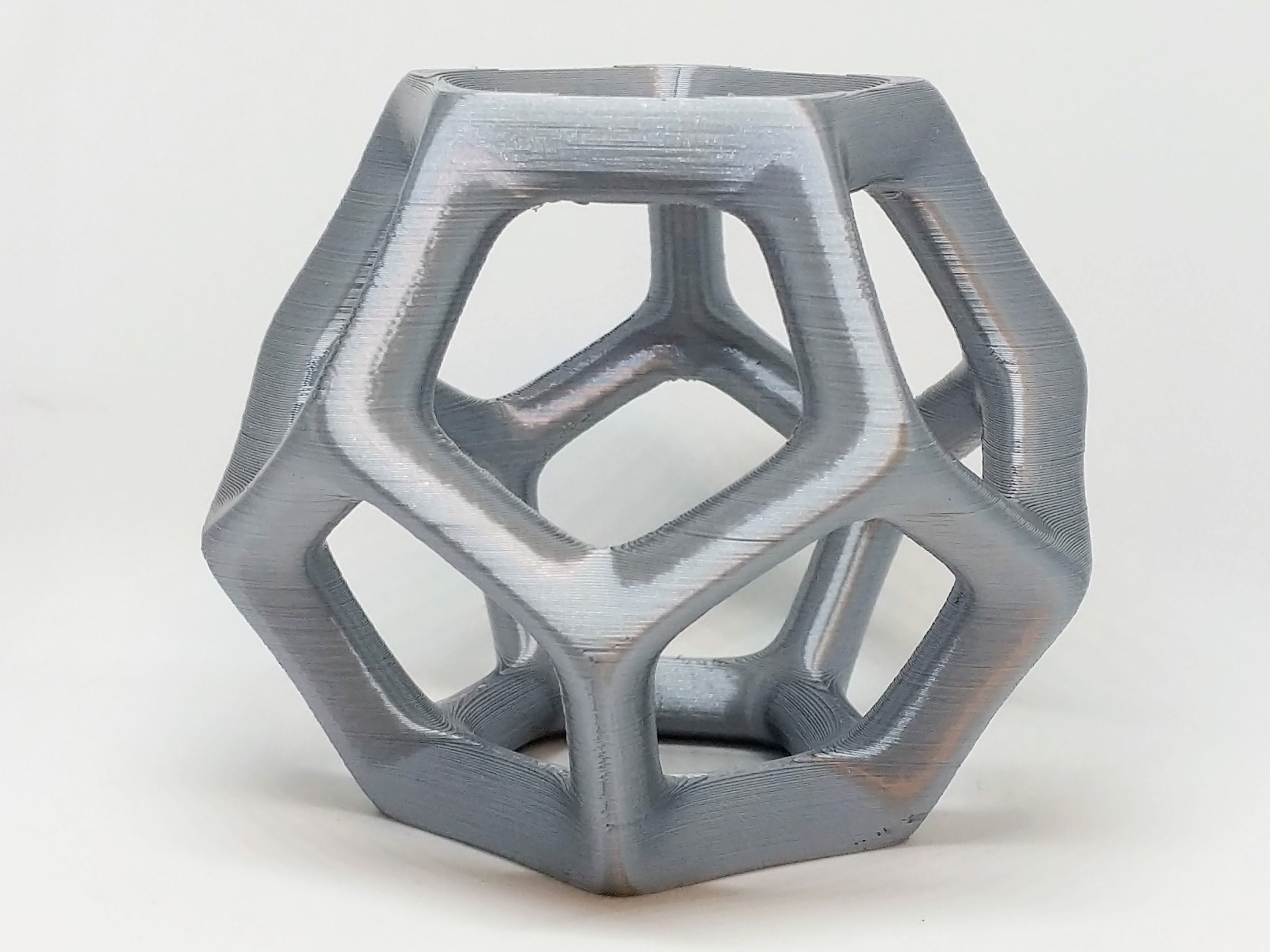 Dodecahedron 3D Printed Geometric Model Multiple Sizes & - Etsy
