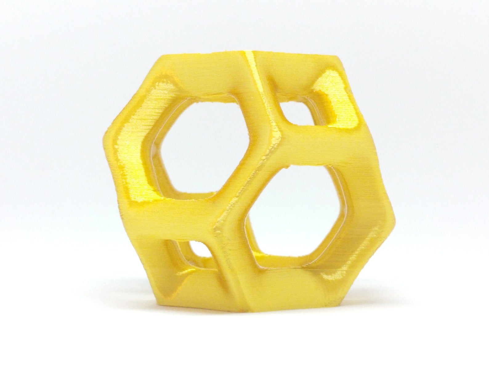 Truncated Octahedron 3D Printed Geometric Model Made to - Etsy