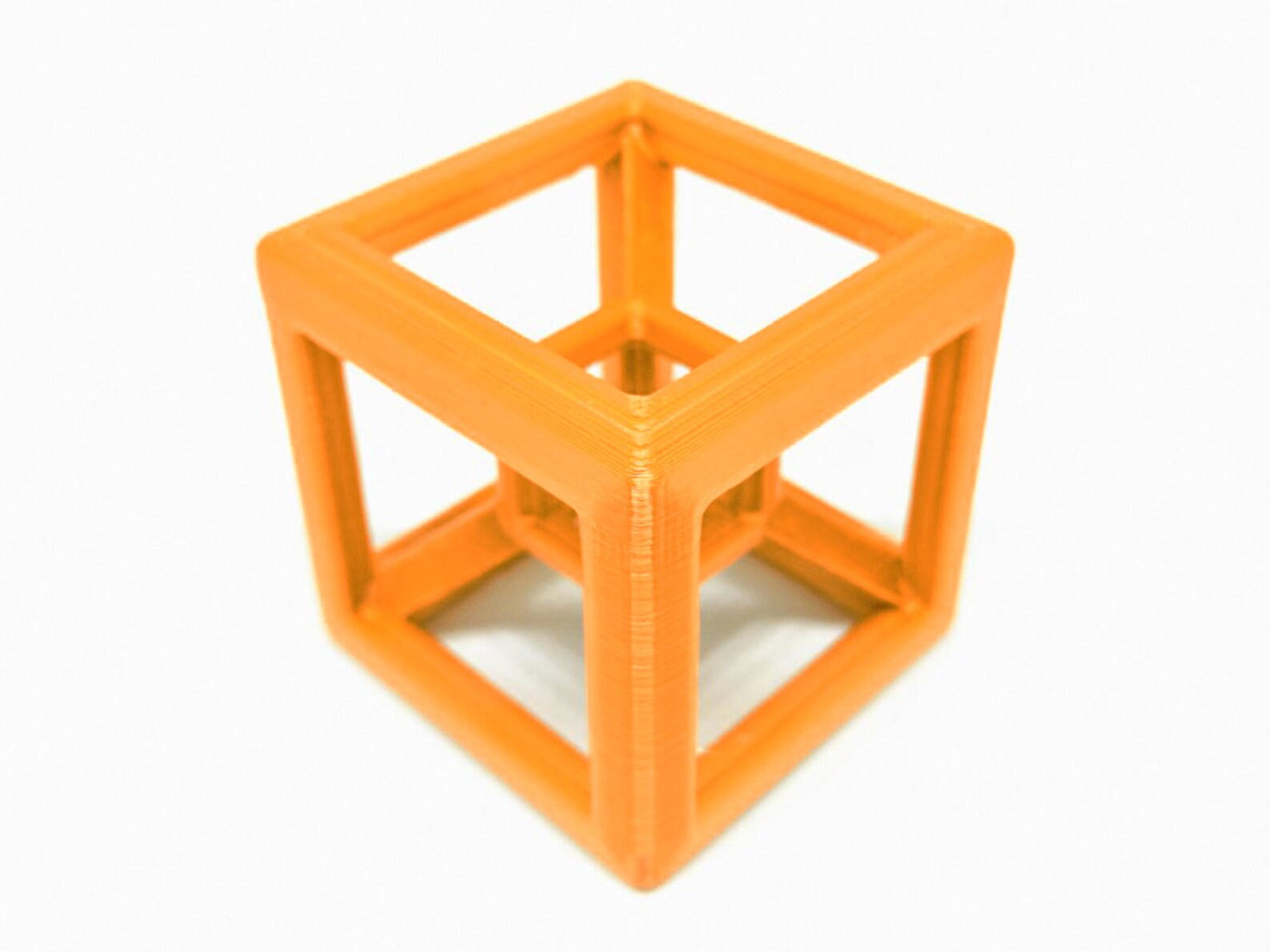 Tesseract 3D Printed Geometric Model - Made to Order: Choose Your Color ...