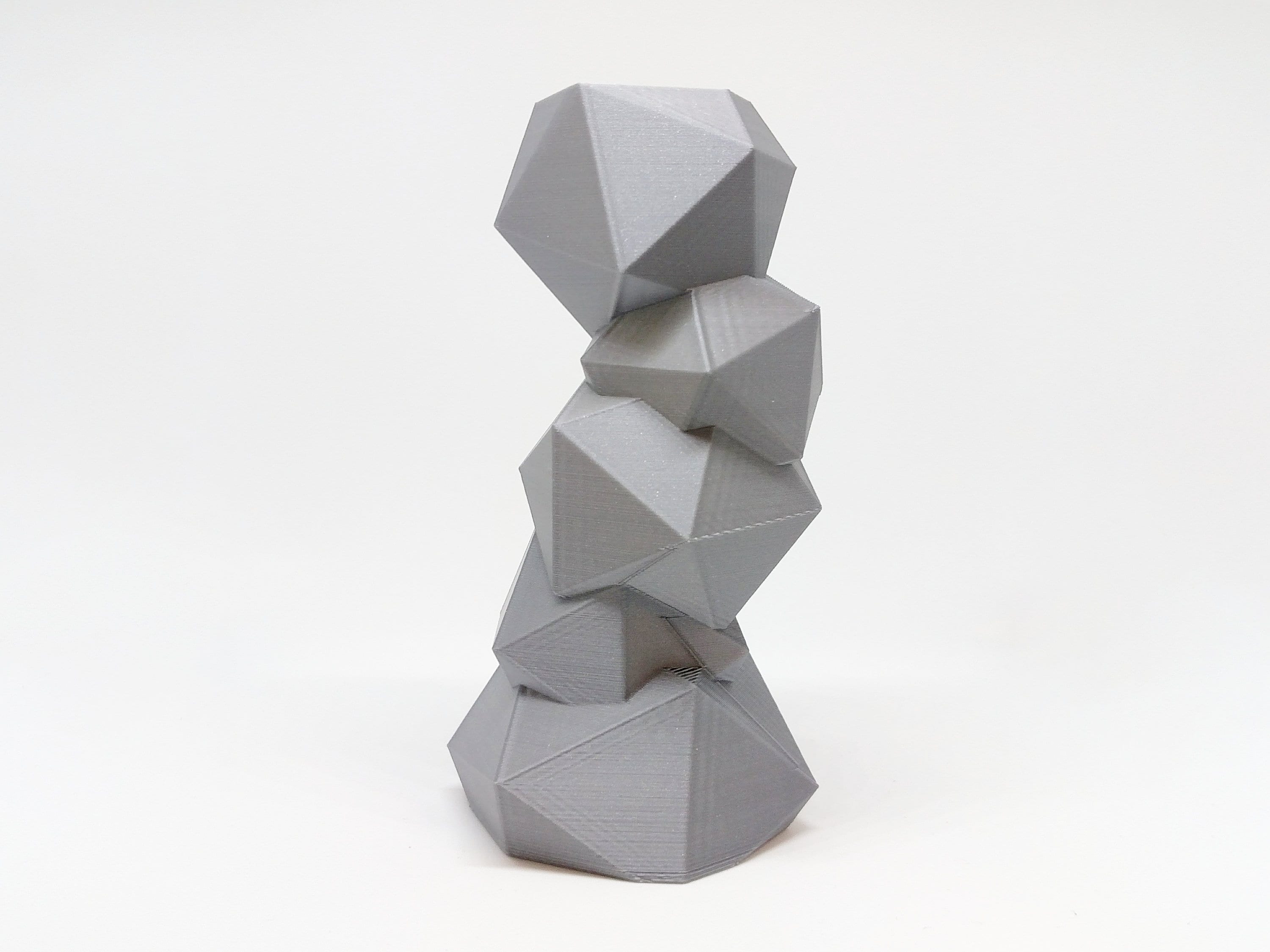 BOULDER Art Vase 3D Printed Home Decor Modern Geometric - Etsy